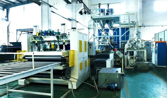 The process route of PET foam sheet/board extrusions or PET foam sheet ...